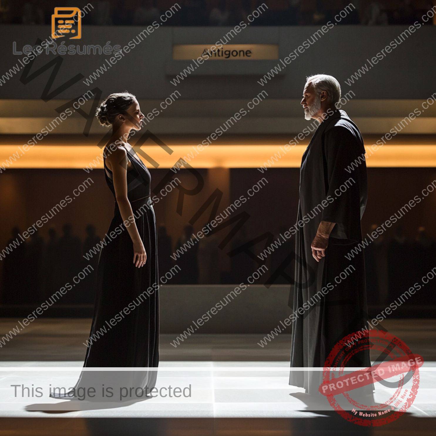 Résumé complet : Antigone de Jean Anouilh